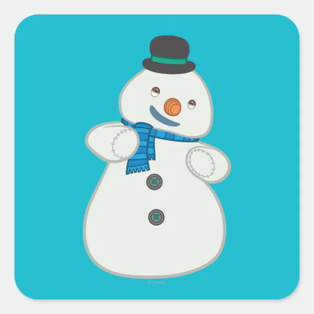 Chilly Square Sticker | Zazzle