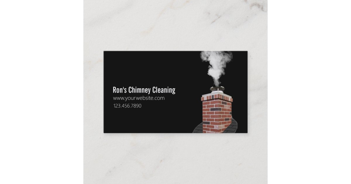 Chimney Sweep Cleaning & Repairs Business Card | Zazzle