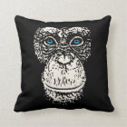 Sock Monkey Face Throw Pillow | Zazzle.com