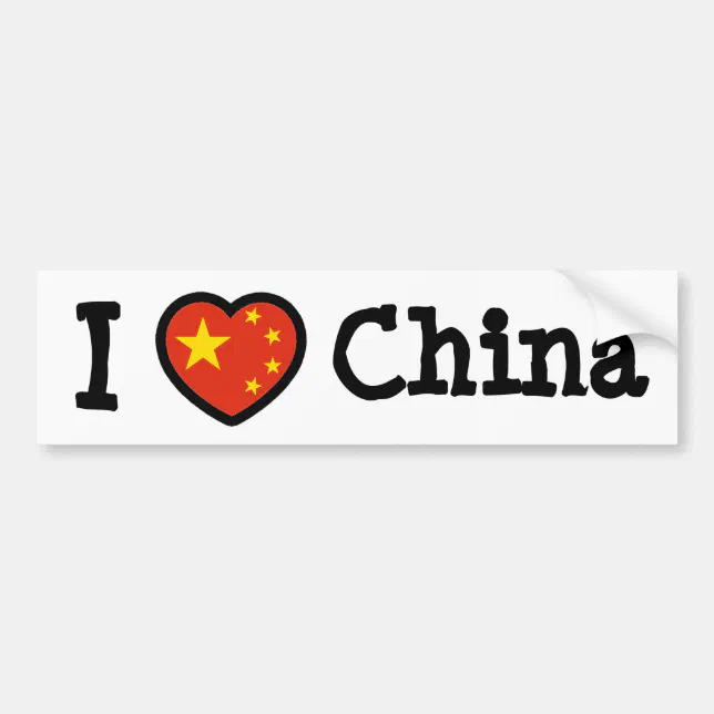 China Bumper Sticker | Zazzle