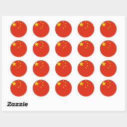 China Flag Sticker | Zazzle