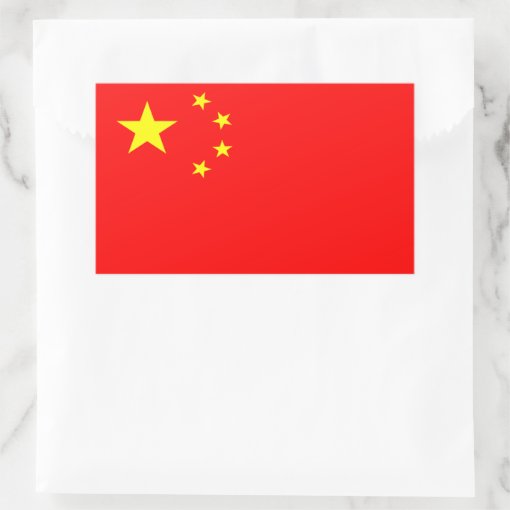 China Flag Sticker | Zazzle