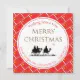 CHINA FLAG Three Wise Men CHINESE Christmas Holiday Card | Zazzle