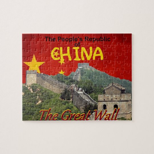 CHINA JIGSAW PUZZLE | Zazzle.com