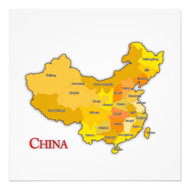China map sign | Zazzle