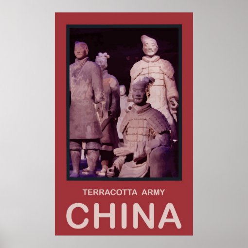 China Terracotta Army Poster | Zazzle