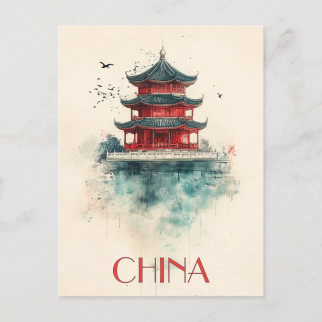 China Travel Postcard | Zazzle