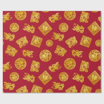Chinese Celebration Wrapping Paper | Zazzle