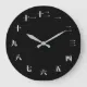 Chinese Characters Clock | Zazzle