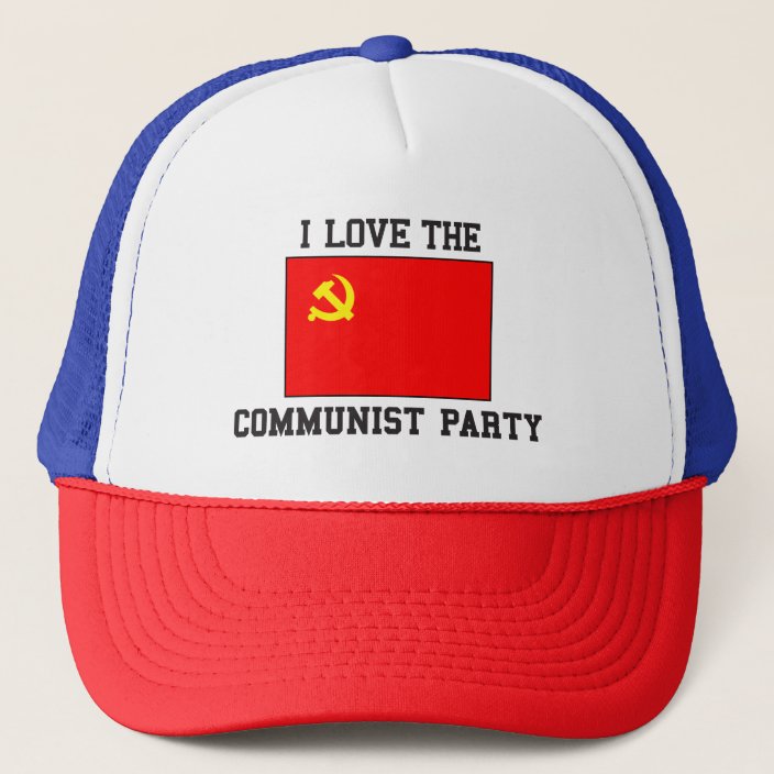Chinese Communist Party Trucker Hat | Zazzle.com