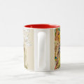 Chinese dragon and phoenix Two-Tone coffee mug | Zazzle