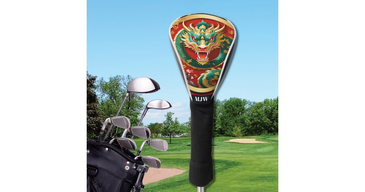 Chinese Dragon Golf Head Cover | Zazzle