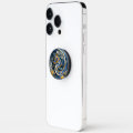 Chinese Dragon Royal Blue And Gold PopSocket | Zazzle