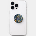 Chinese Dragon Royal Blue And Gold PopSocket | Zazzle