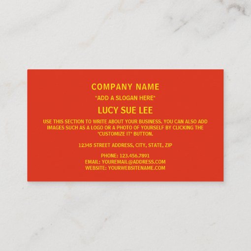 Chinese Flag, Flag of China Business Card | Zazzle