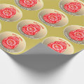 Chinese RED Egg Ginger Party - Personalized Wrapping Paper | Zazzle