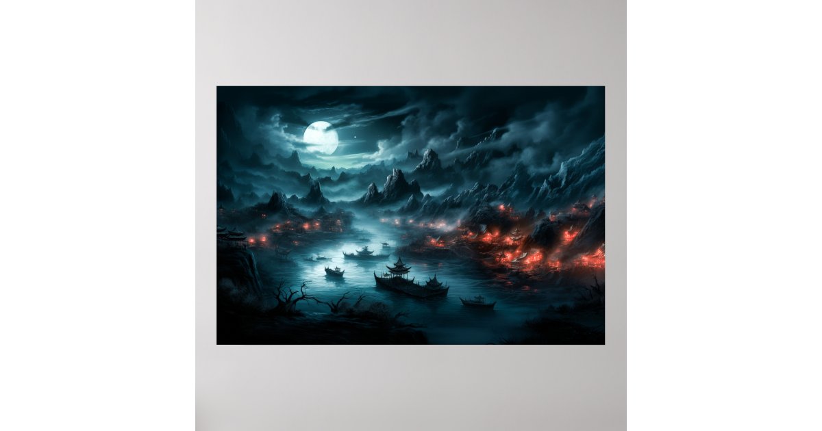 Chinese River Styx Poster | Zazzle
