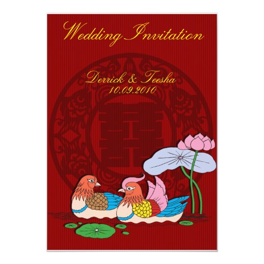 Chinese Wedding invitation card designed by Kanjiz | Zazzle.com