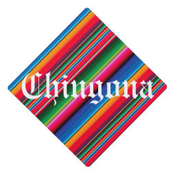 Chingona graduation cap top/ tassel topper | Zazzle