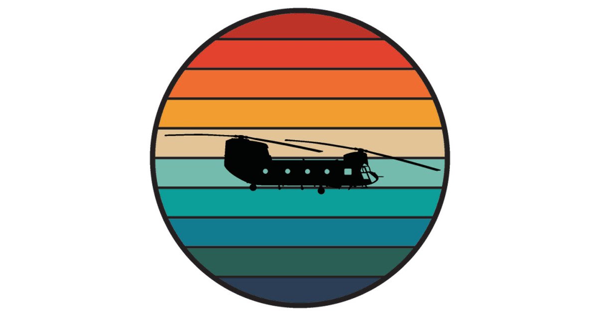 Chinook Sticker | Zazzle