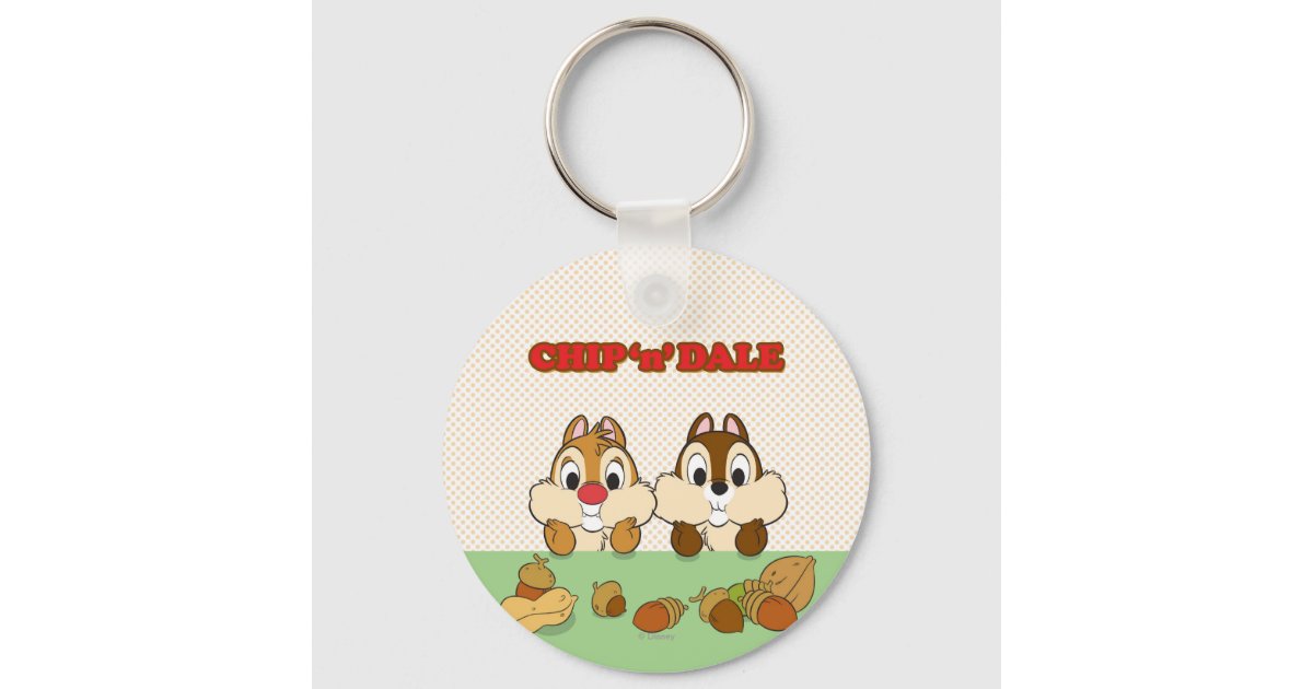 Chip 'n' Dale Keychain | Zazzle