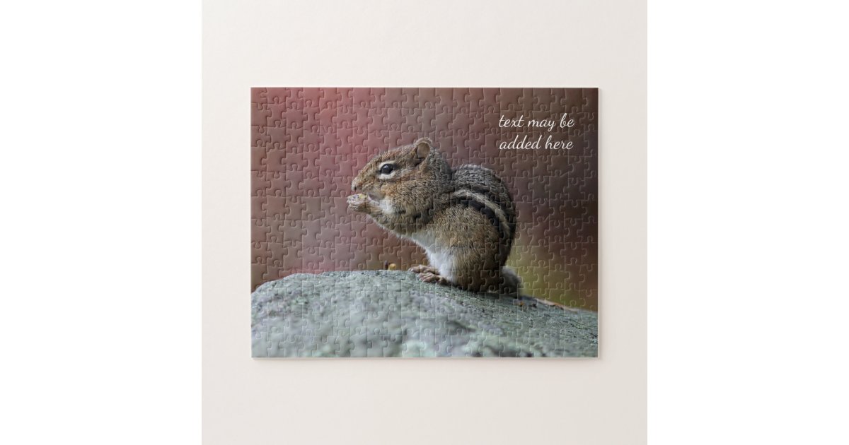 Chipmunk Jigsaw Puzzle | Zazzle