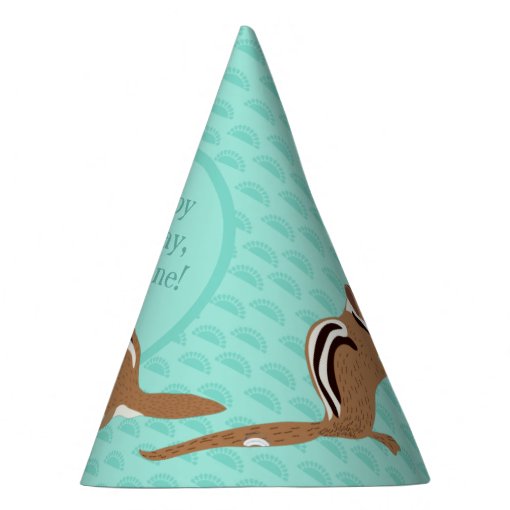 Chipmunks Themed Birthday Party Custom Party Hat | Zazzle