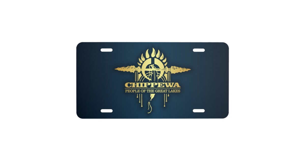 Chippewa 2 license plate | Zazzle