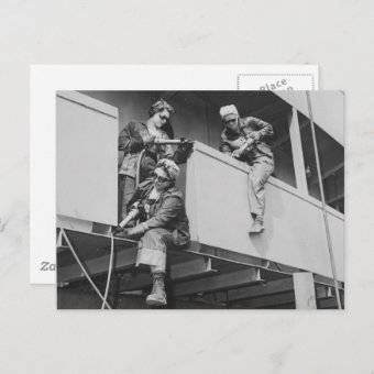 Chipping Slag Off a Ship Postcard | Zazzle