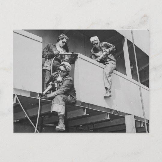 Chipping Slag Off a Ship Postcard | Zazzle.com