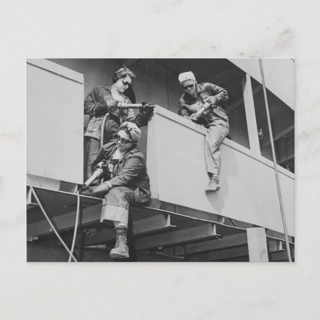 Chipping Slag Off a Ship Postcard | Zazzle