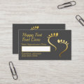 Chiropodist Podiatrist Pedicure Appointment Business Card | Zazzle