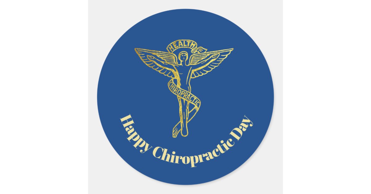 Chiropractic Medical Symbol Stickers | Zazzle