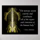 Chiropractic Sayings & Quotes Nerves Poster | Zazzle