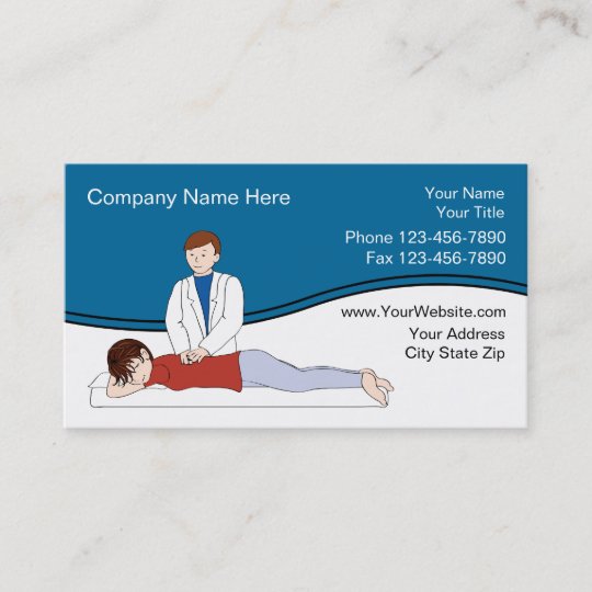 Chiropractor Business Cards | Zazzle.com