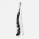 Chiropractor Chiropractic Black Spine Therapist Neck Tie | Zazzle