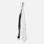 Chiropractor Chiropractic Black Spine Therapist Neck Tie | Zazzle