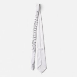 Chiropractor Chiropractic Spine Therapist Massage Neck Tie | Zazzle