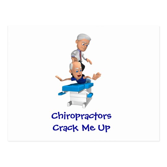 Chiropractors Crack Me Up Postcards | Zazzle.com Chiropractors Crack Me Up Postcards | Zazzle.com