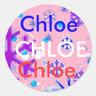 Chloe Stickers | Zazzle