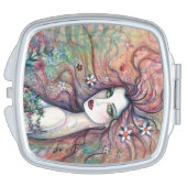 Chloris Goddess of Flowers Fantasy Art Makeup Mirror | Zazzle