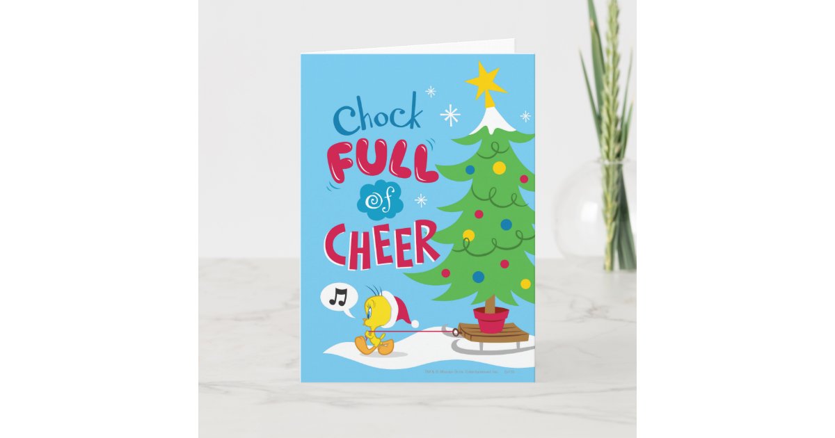 Chock Full Of Cheer Holiday Card | Zazzle