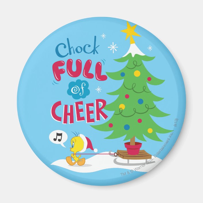 Chock Full Of Cheer Magnet | Zazzle.com