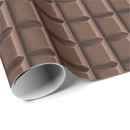 Chocolate bar / Wrapping Paper | Zazzle