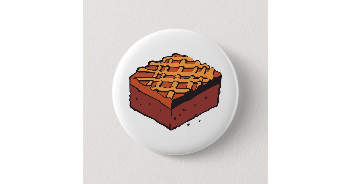 chocolate brownie button | Zazzle