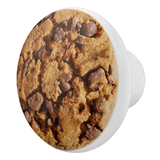 Chocolate Chip Cookie Drawer Knob | Zazzle.com