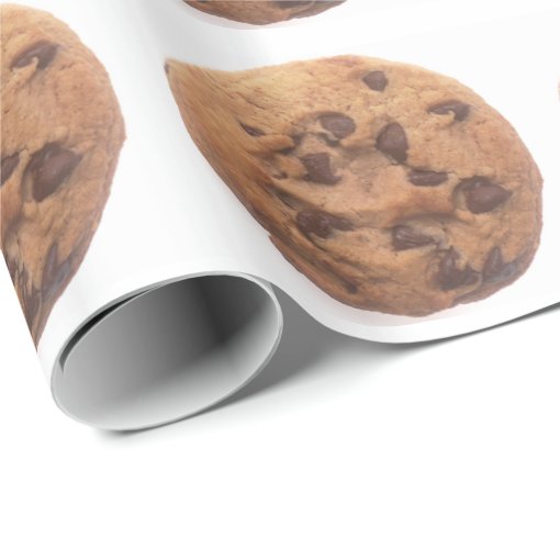 Chocolate Chip Cookie Wrapping Paper | Zazzle