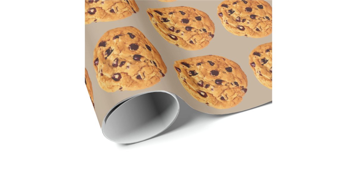 Chocolate Chip Cookies Wrapping Paper | Zazzle