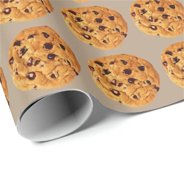 Chocolate Chip Cookies Wrapping Paper | Zazzle