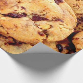 Chocolate Chip Cookies Wrapping Paper | Zazzle